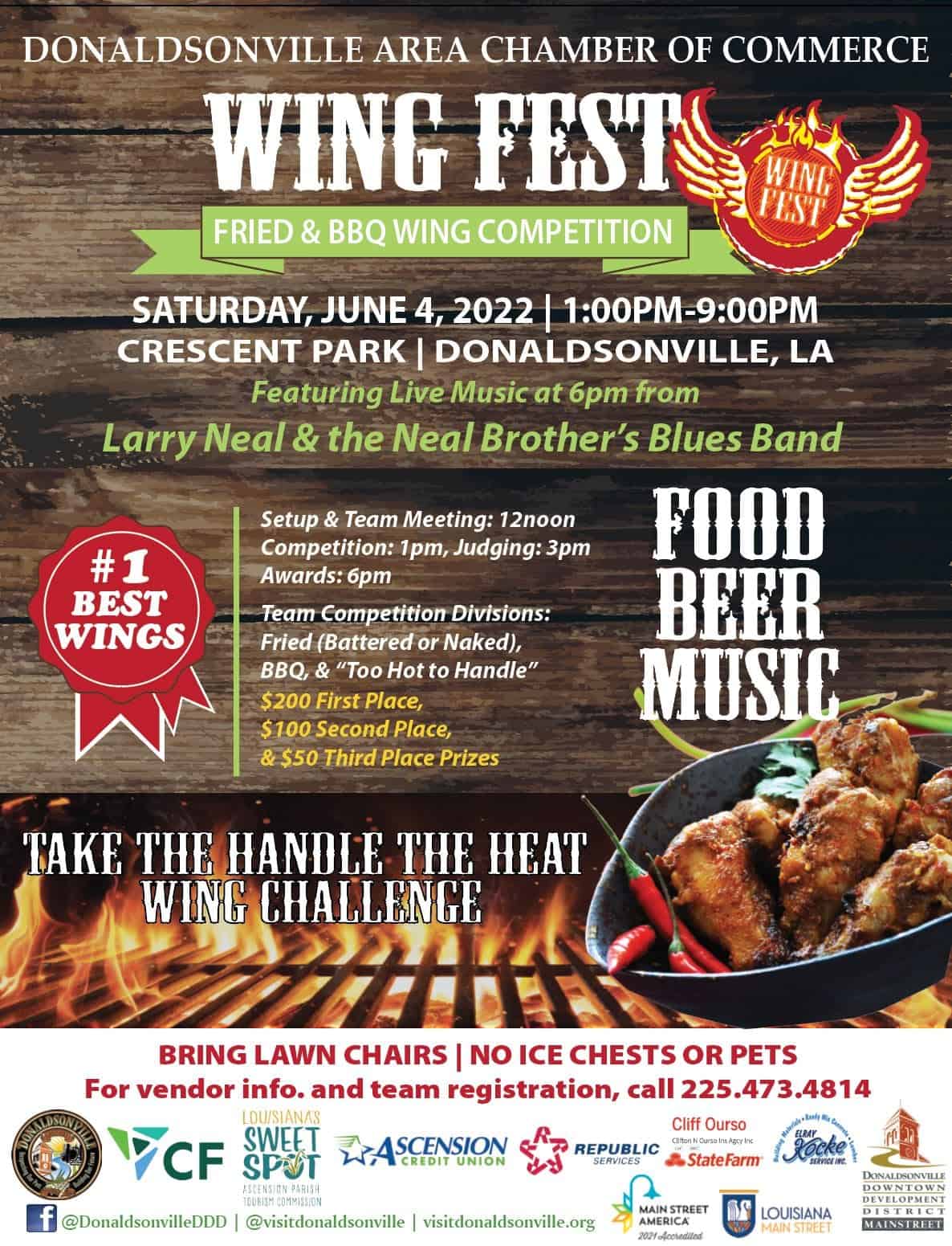 Wing Fest - Louisiana's Sweet Spot