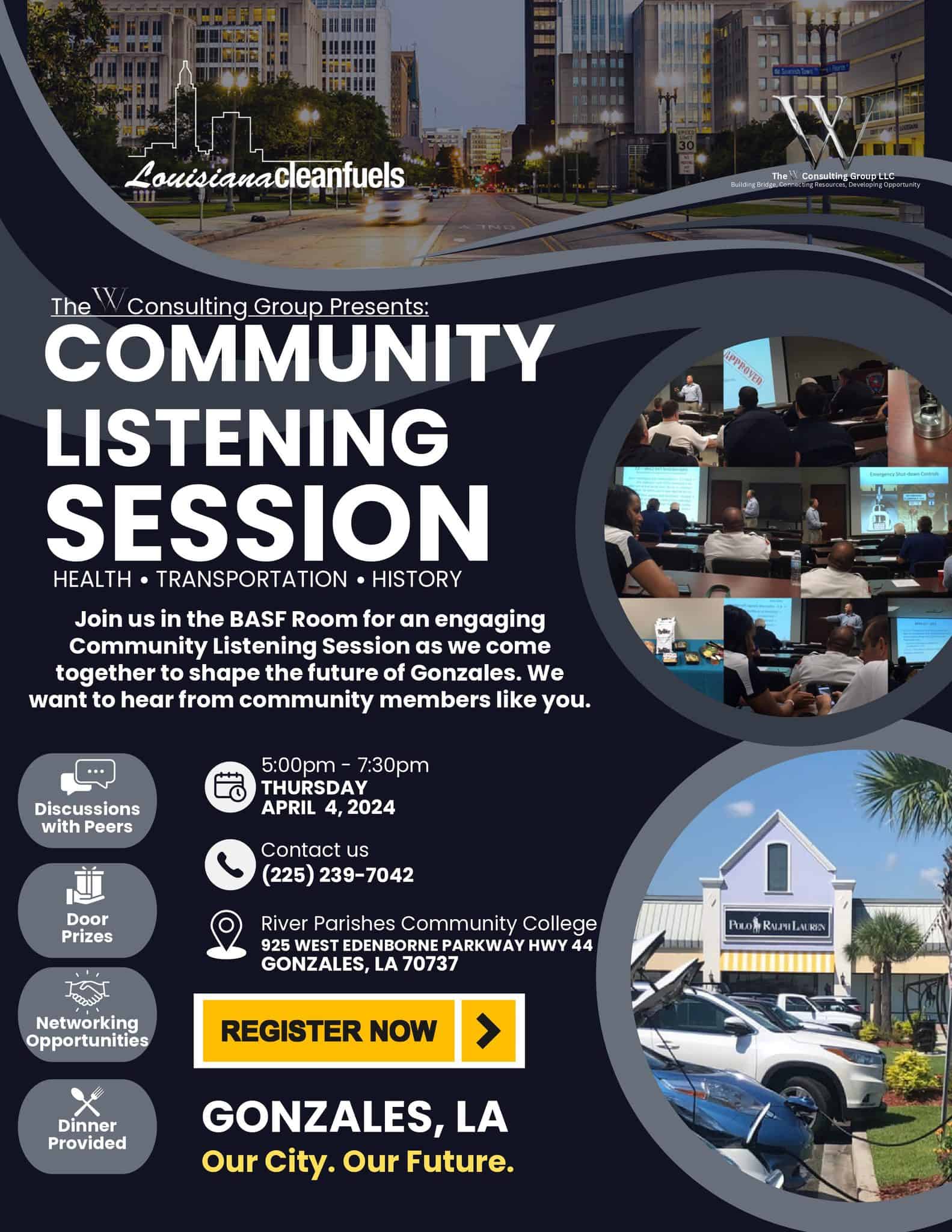 Community Listening Session - Louisiana's Sweet Spot