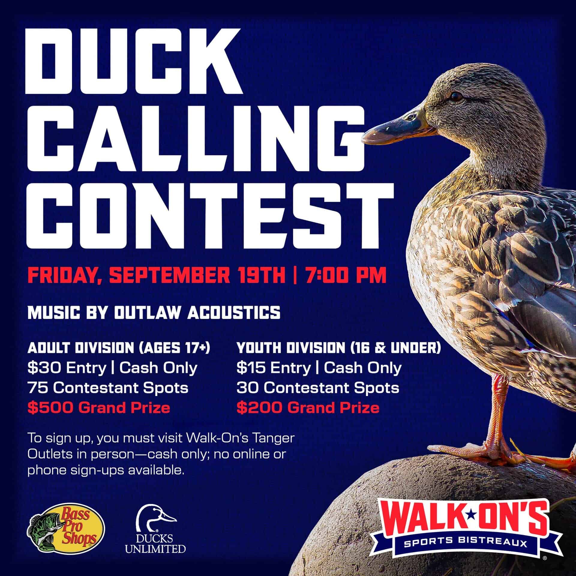 Duck Calling Contest - Louisiana's Sweet Spot