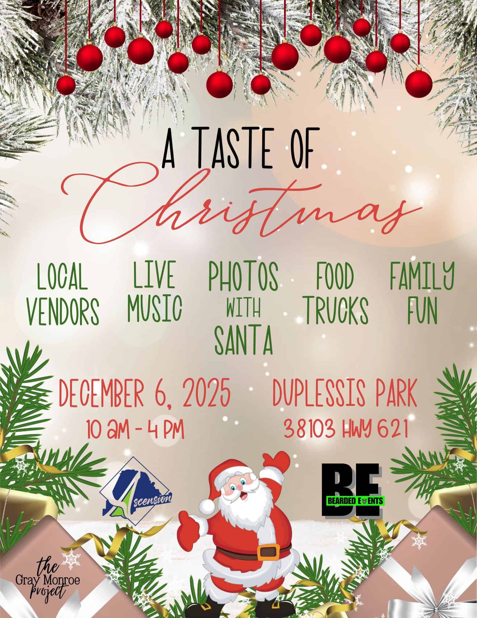 A Taste of Christmas - Louisiana's Sweet Spot